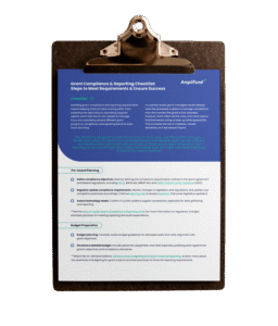 Grant Compliance & Reporting Checklist: Steps To Meet Requirements ...